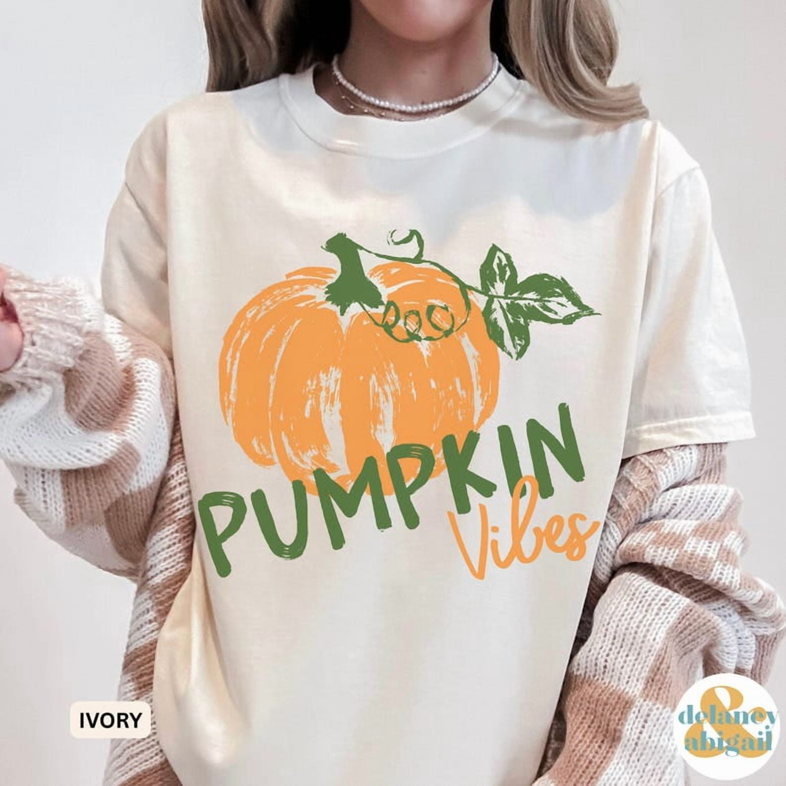 Autumn Pumpkin Shirt Fall Tee Pumpkin T-Shirt Pumpkin Patch Shirt Harvest Apparel Hello Fall ...