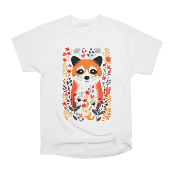Autumn Red Panda T-Shirt Tee Gift For Him Merch For Her Apparel For ...