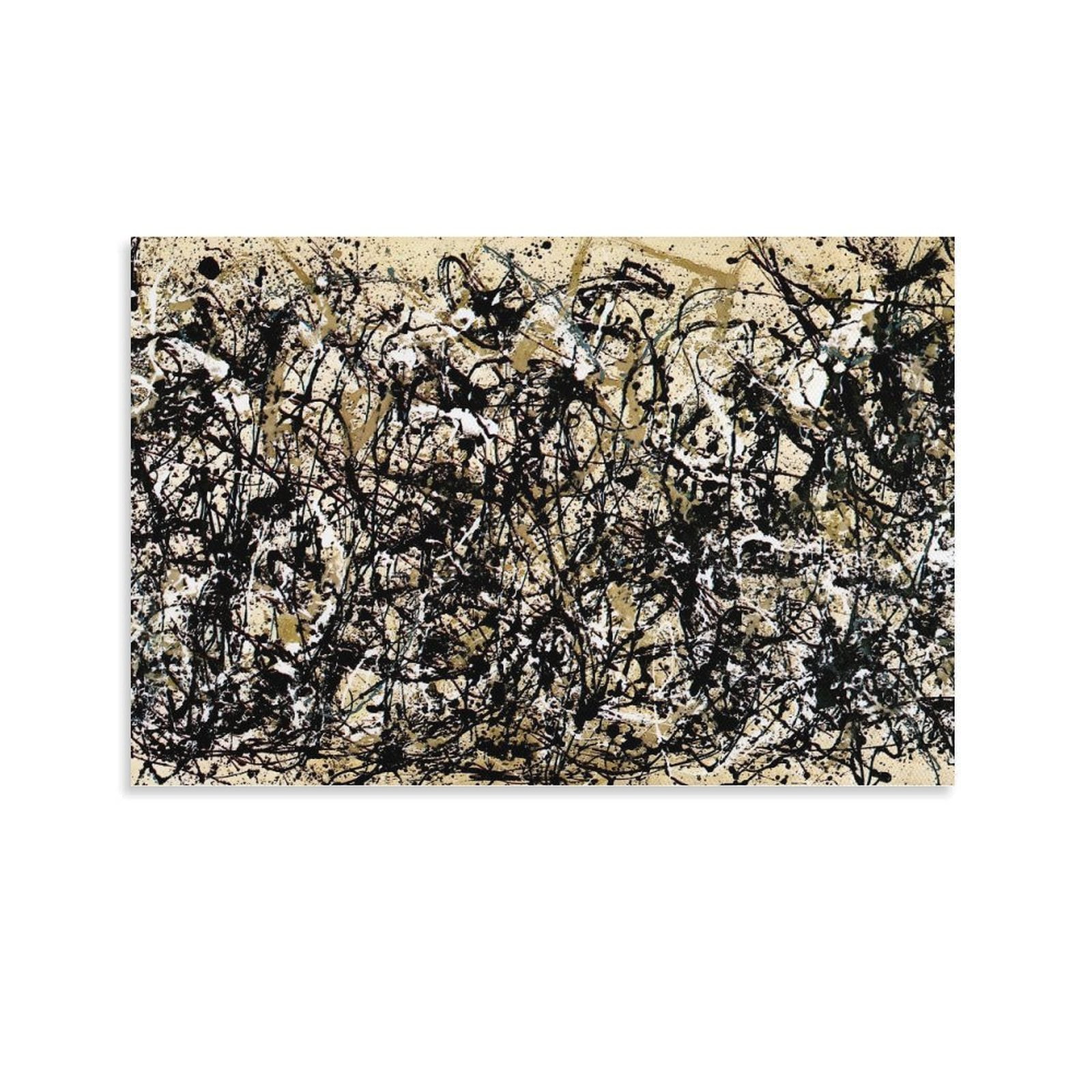 Autumn Rhythm by Jackson Pollock Painting Poster Gifts Canvas Painting ...