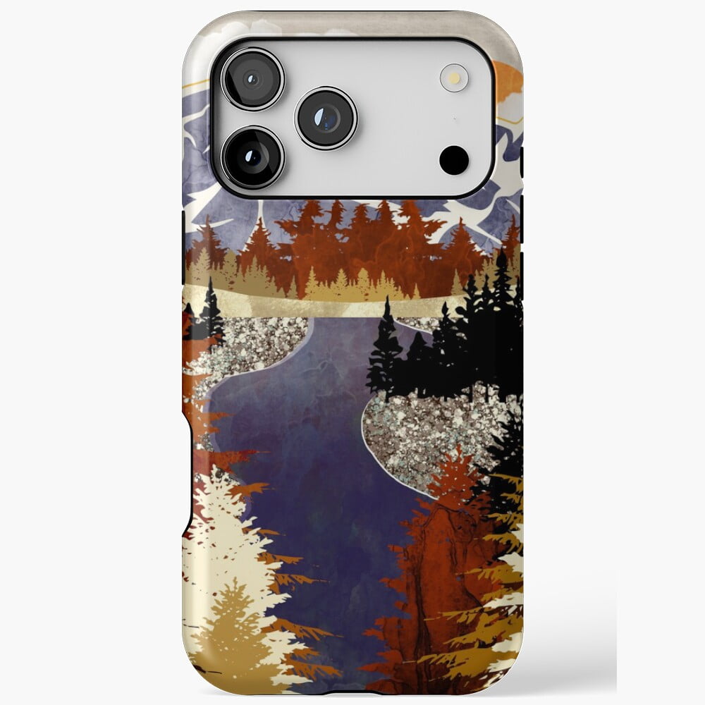Autumn River Scenic Fall Landscape Phone Case Cover Compatible for ...