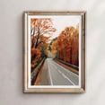 Autumn Road Print Autumn In Scotland Scotland Art Print Landscape ...