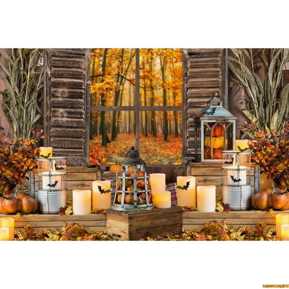 Autumn Scery Farm Warehouse Haystack Barn Newborn Kids Portrait ...
