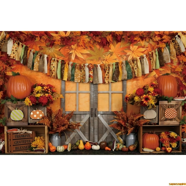 Autumn Scery Farm Warehouse Haystack Barn Newborn Kids Portrait ...