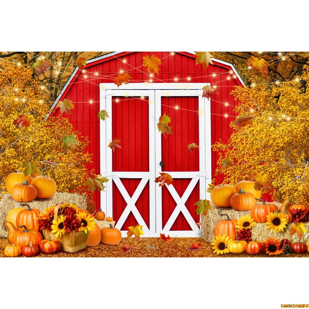 Autumn Scery Farm Warehouse Haystack Barn Newborn Kids Portrait ...