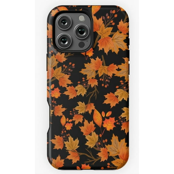 Autumn Seasonal Nature Art Phone Case for iPhone 16 15 14 13 12 11 Pro ...