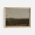 Autumn Sheep Landscape Art Print: Vintage English Countryside Painting ...