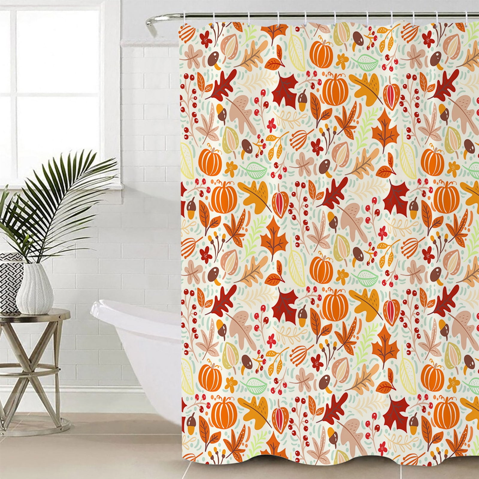 Fall Shower Curtain Setnull