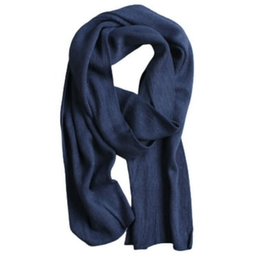 Classic Everyday Solid Scarf, 38 x 70, 20% Cotton; 80% Polyester ...
