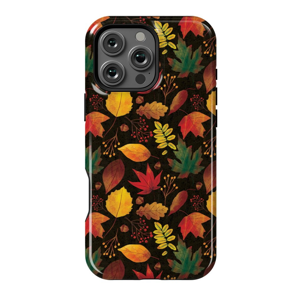 Autumn Splendor Botanical Art Phone Case for iPhone 11 12 13 14 15 16 ...
