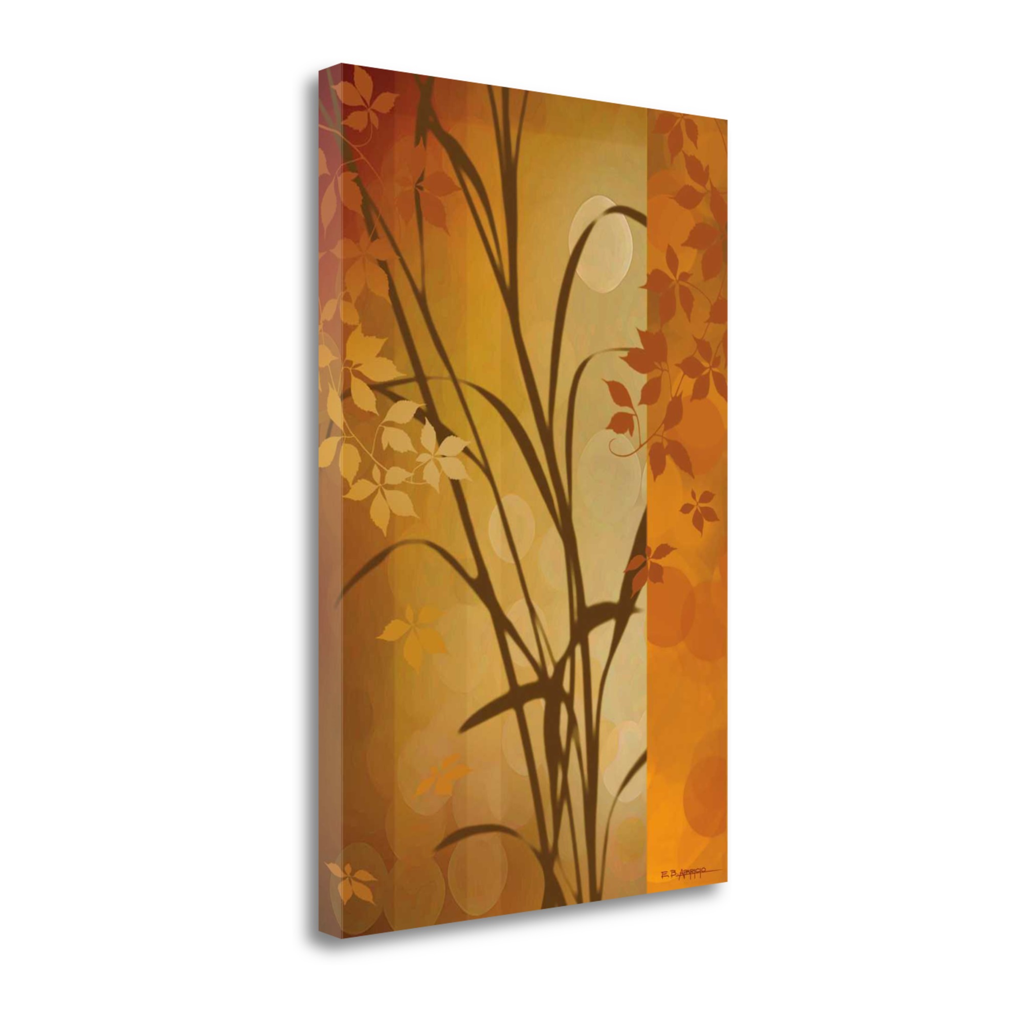 Autumn Sunset I By Edward Aparicio, 26" x 39" Fine Art Giclee Print on ...