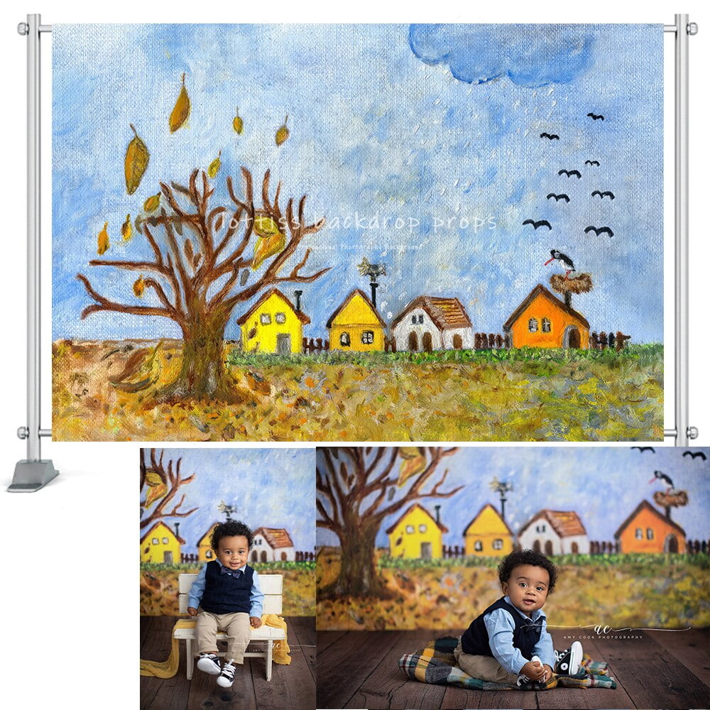 Autumn Sweater Weather Backdrops Kids Baby Cake Smash Birthday Party ...