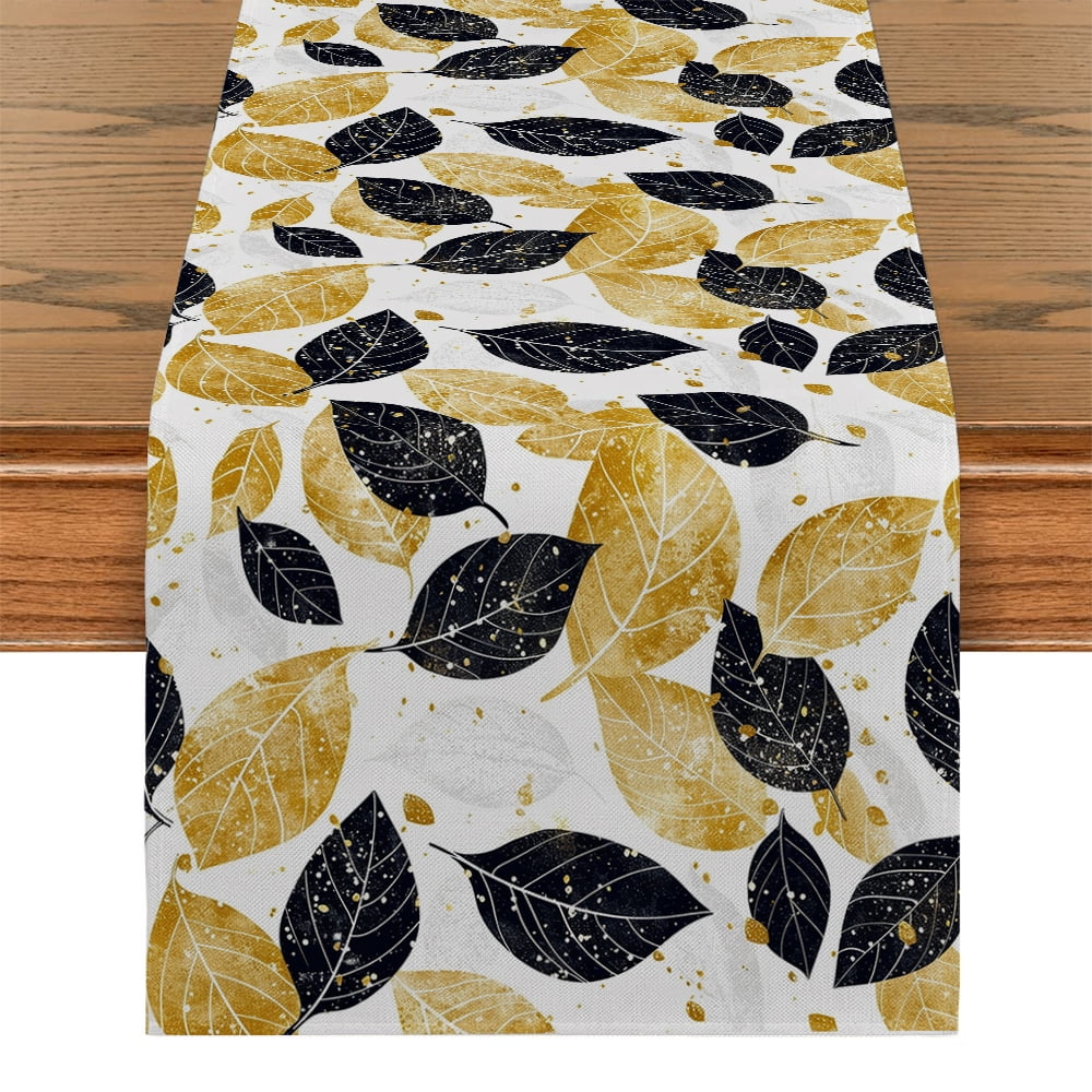 Autumn Table Runners for Dining Table Runner ration Grid Accessories ...
