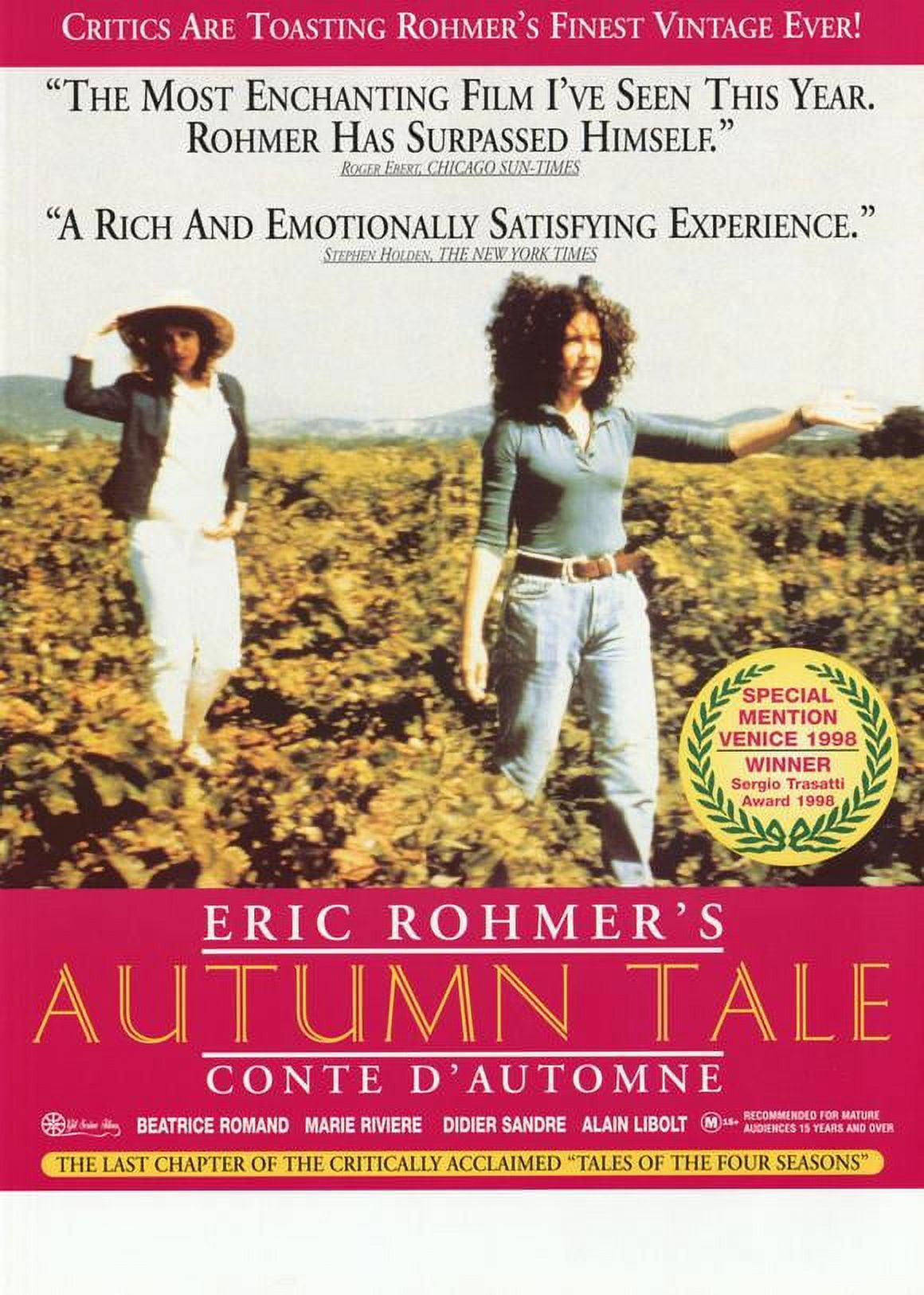 Autumn Tale - movie POSTER (Style B) (11" x 17") (1998) - Walmart.com