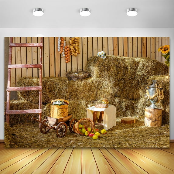 Autumn Thanksgiving Backdrop Photography Pumpkin Fall Harvest ...