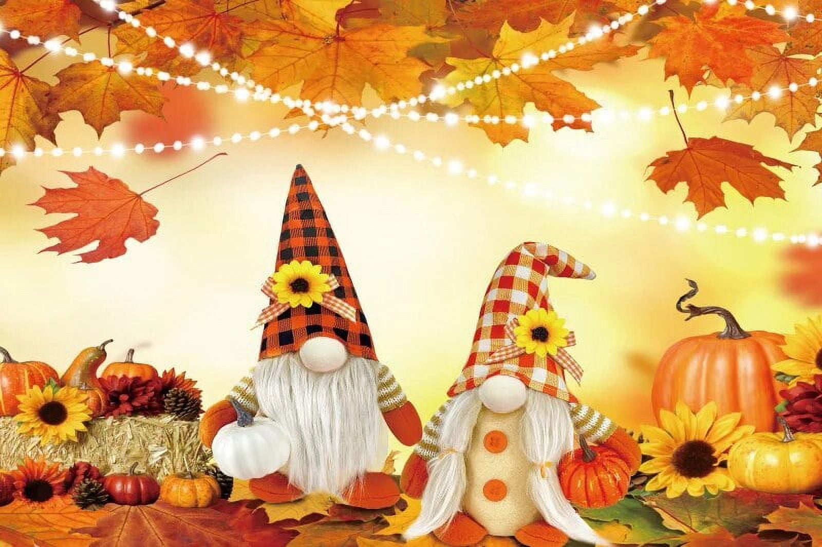 Autumn Thanksgiving Harvest Photo Background Fall Pumpkin Goblin Maple ...