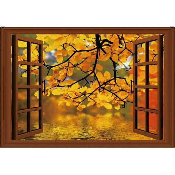 Autumn Thanksgiving Photo Backdrop Harvest Fall Pumpkins Rustic Wooden ...