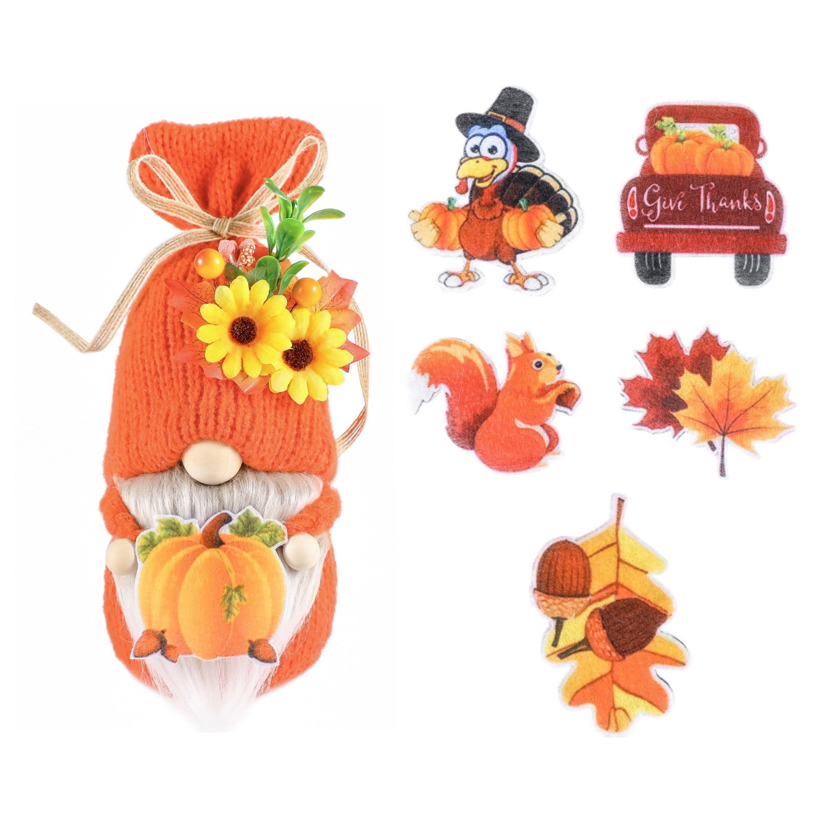 Autumn - Themed DIY Knit Hat and Huggable Reindeer - Pumpkin Stuffed ...