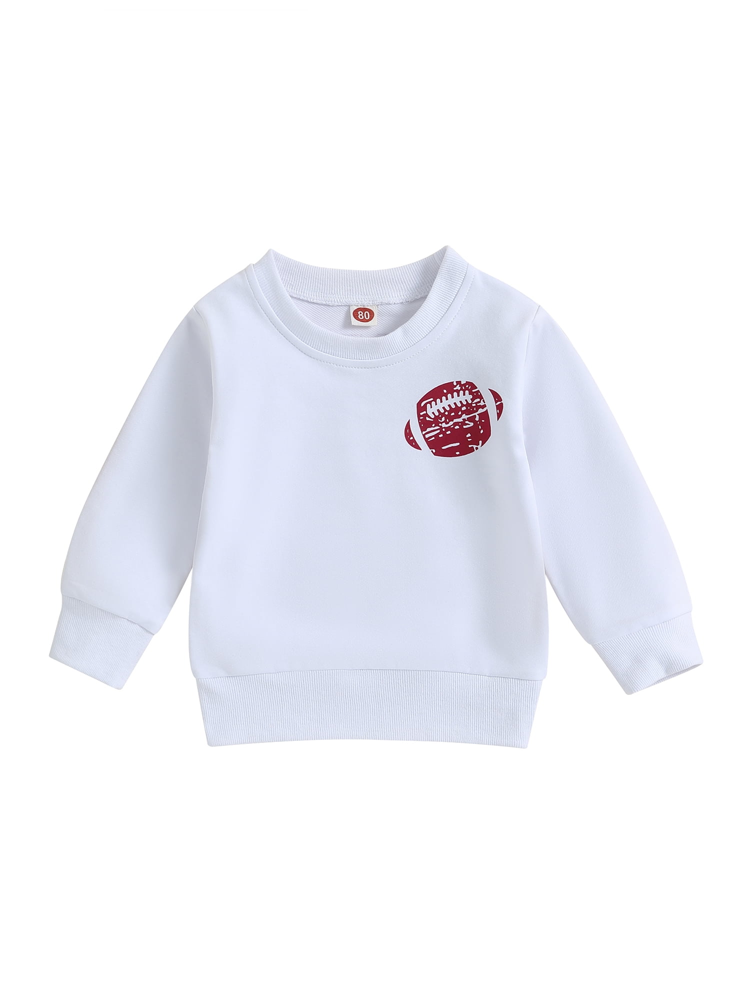 Autumn Toddler Baby Boys Casual Sweatshirt T Shirts Long Sleeve Letters Print Pullover Tops ...