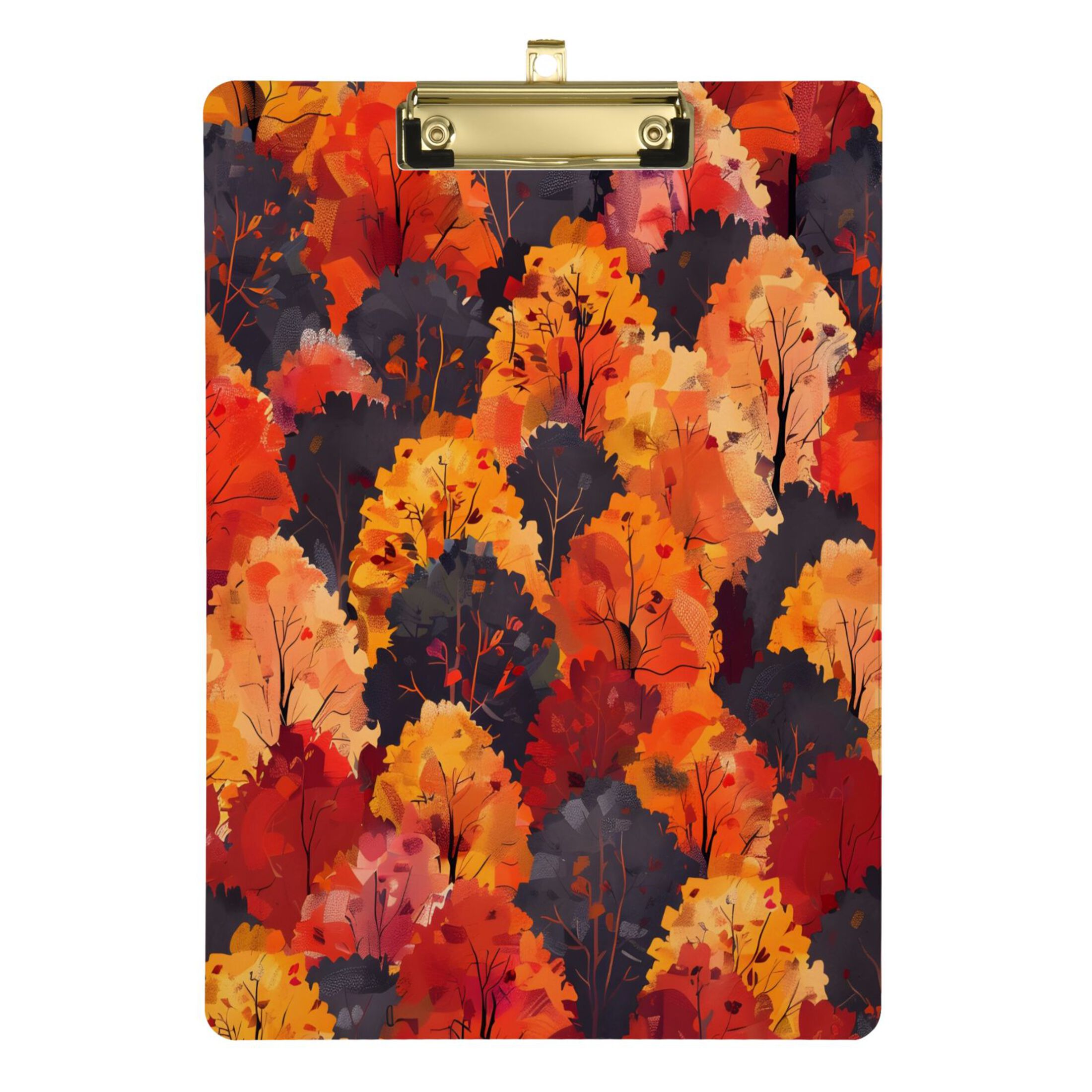 Autumn Trees Acrylic Clipboards A4 Standard Letter Size Clipboard 12.5 ...