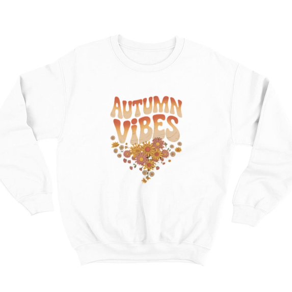 Autumn Vibes Fall Lover Cozy Thanksgiving Day Art Themed Graphic Print ...