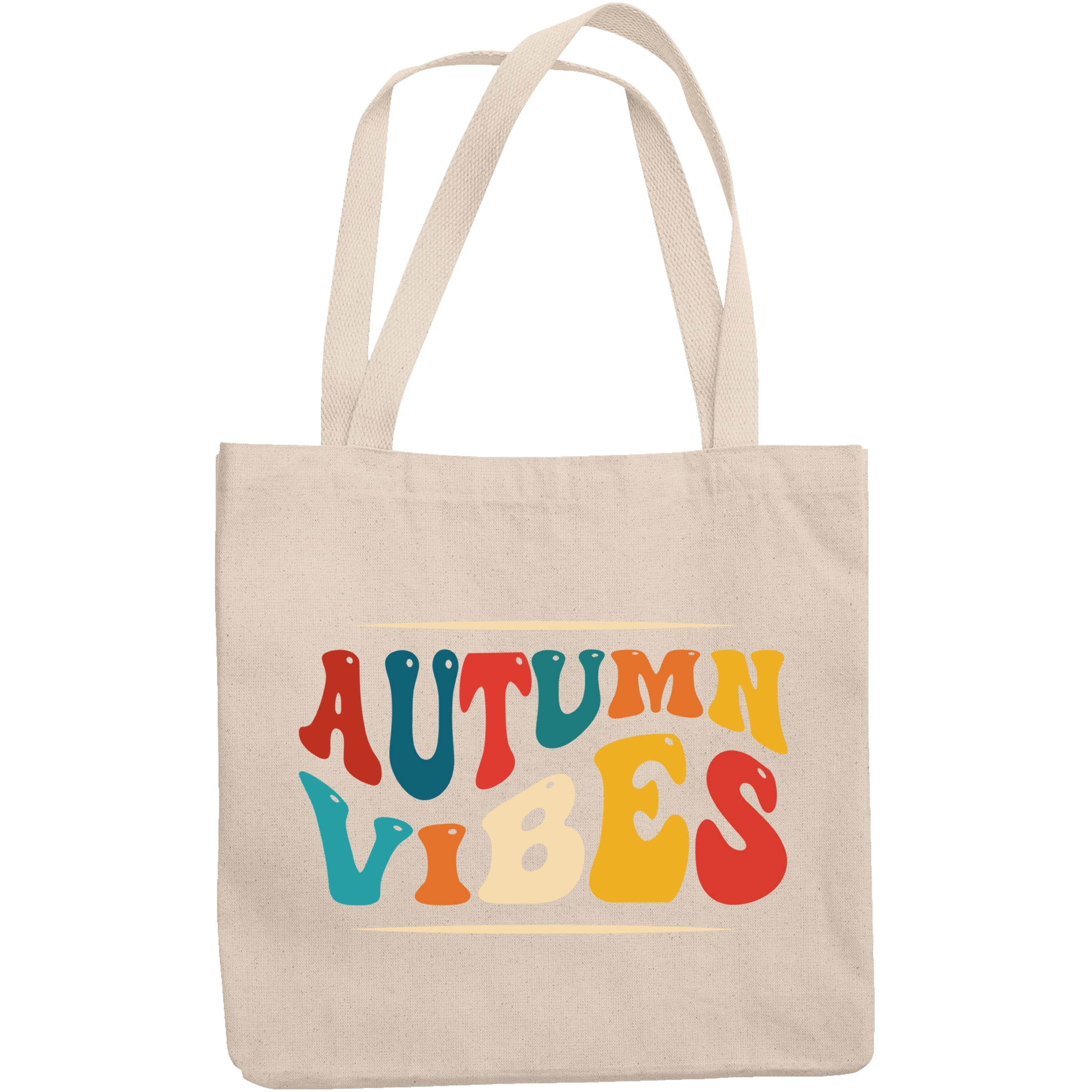 Autumn Vibes, Fall Quote, Groovy Retro Wavy Text Merch Gift, 12oz ...
