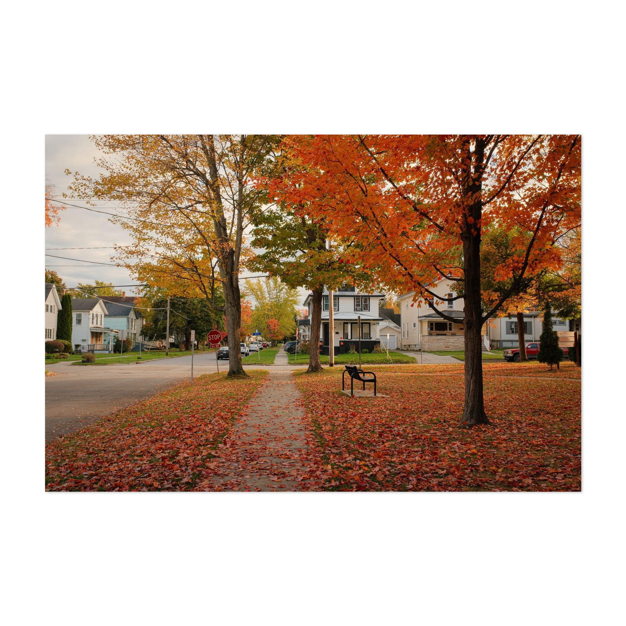 Autumn at Washington Park, Dunkirk - Dunkirk New York Photography ...