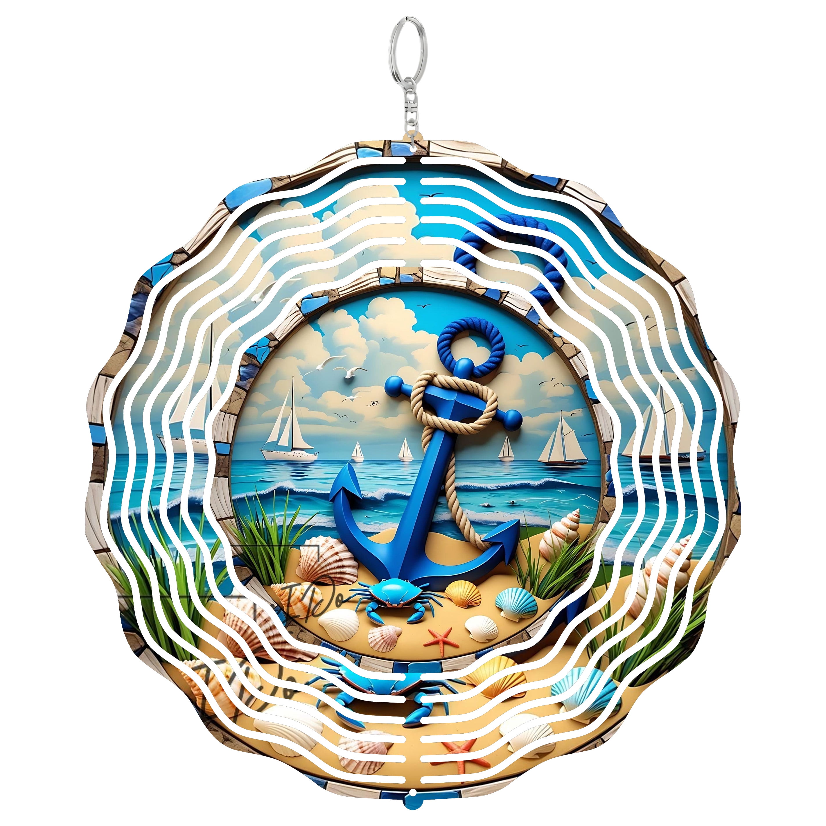 Autumn Welcome 3D Wind Spinner Kinetic Fall Season Hanging Yard Garden ...