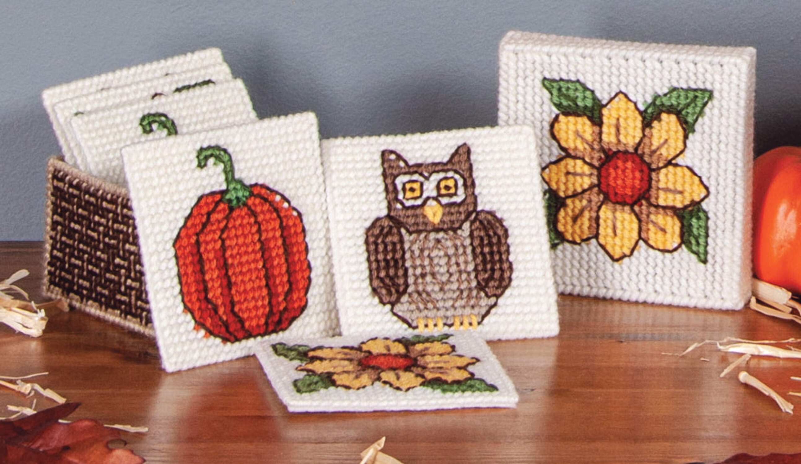 Autumn Welcome Plastic Canvas Ensemble - Walmart.com