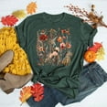 Autumn Wildflowers Cottagecore Shirt, Fall Flowers Shirt, Botanical ...
