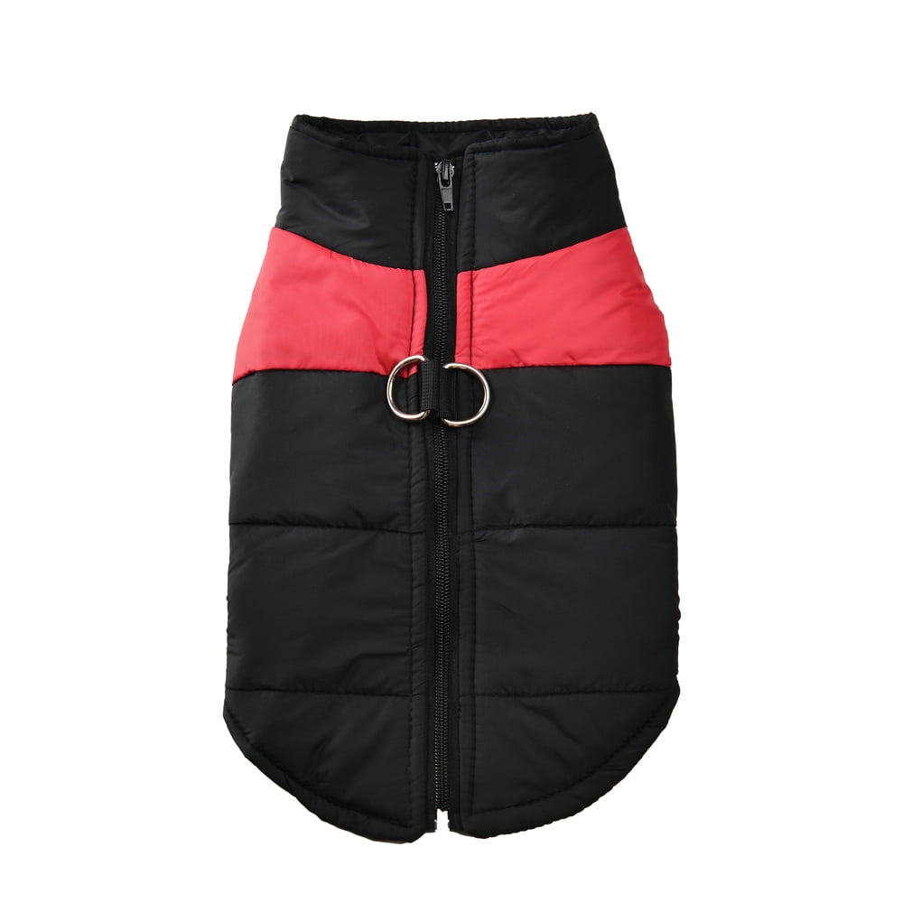 Autumn Winter Dog Jacket with D-ring for Small Large Dogs Cat Warm ...