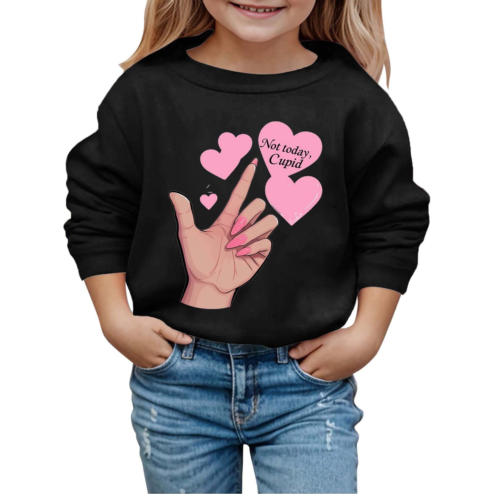 Autumn Winter Kids Hoodie with Finger Print Design, Cozy Casual ...