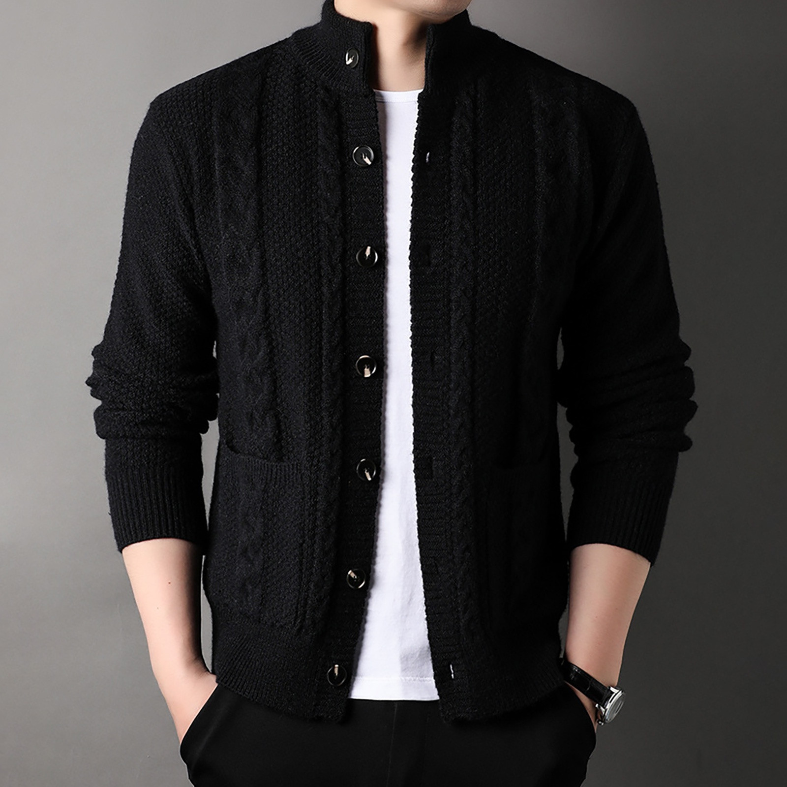 Autumn Winter Lightweight Open Front Jacket Stylish Comfortable For ...