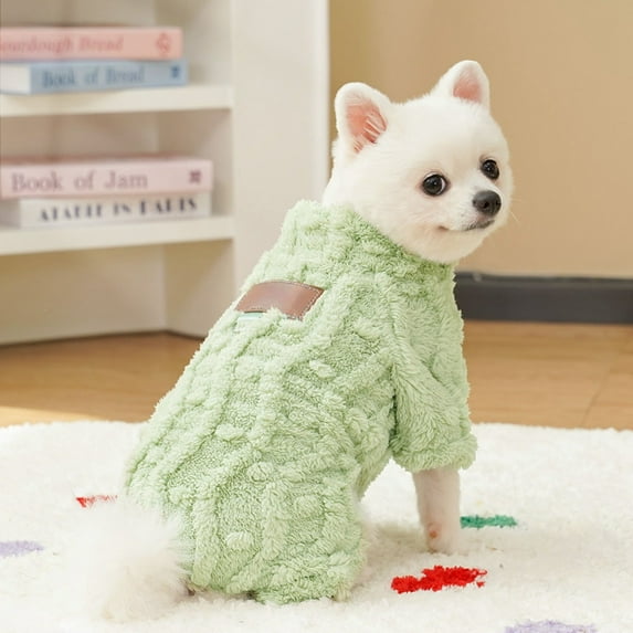 Autumn Winter Puppy Full Body Warm Soft Cozy Apparel For Small Medium ...