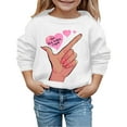 Autumn and Winter Valentine's Day Fashionable and Cute Finger Print ...