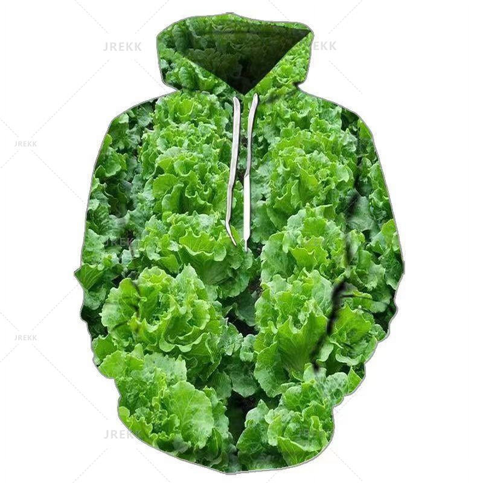 Autumn Winter hoodies Green Vegetable SWeater 3D Printed Handsome y2k ...