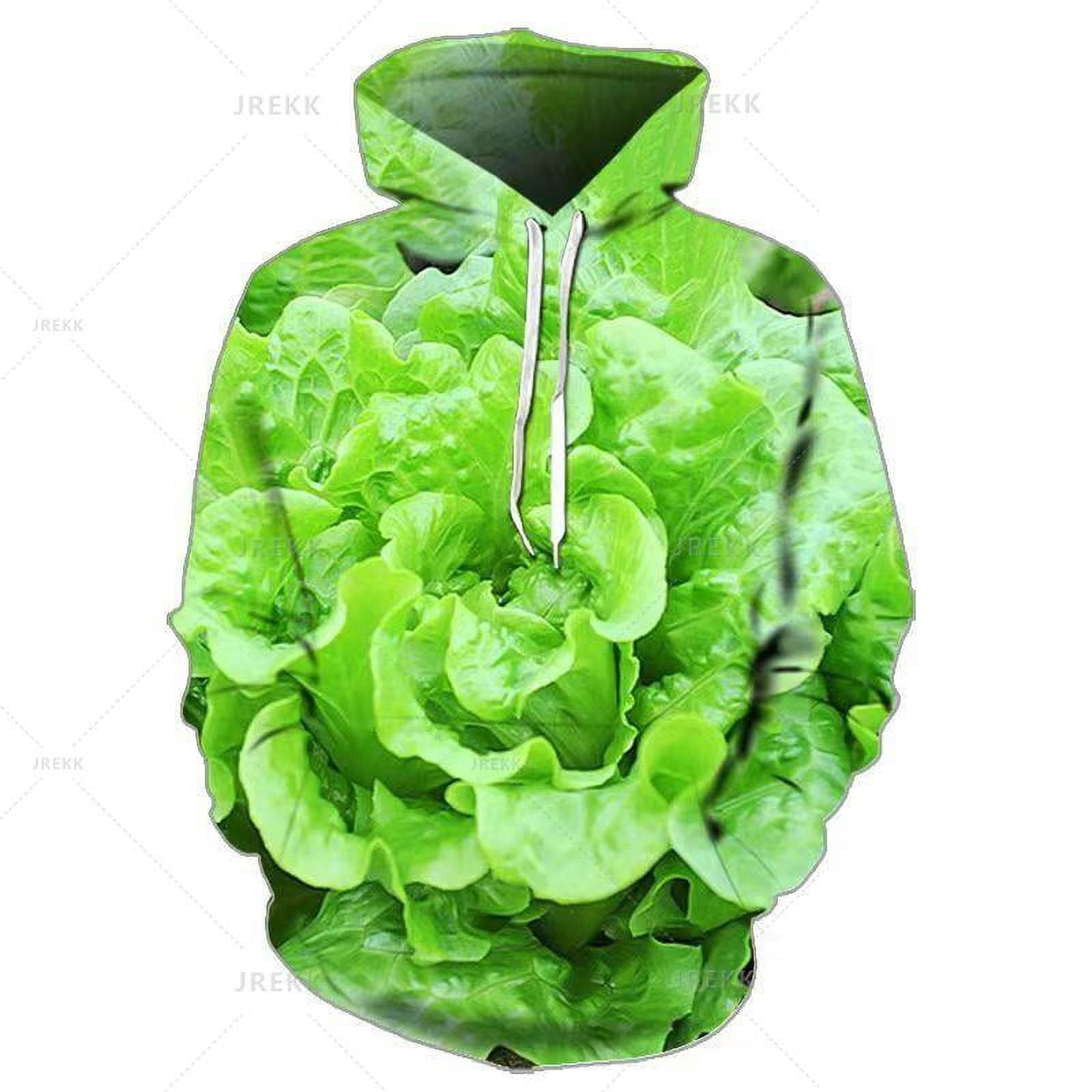 Autumn Winter hoodies Green Vegetable SWeater 3D Printed Handsome y2k ...
