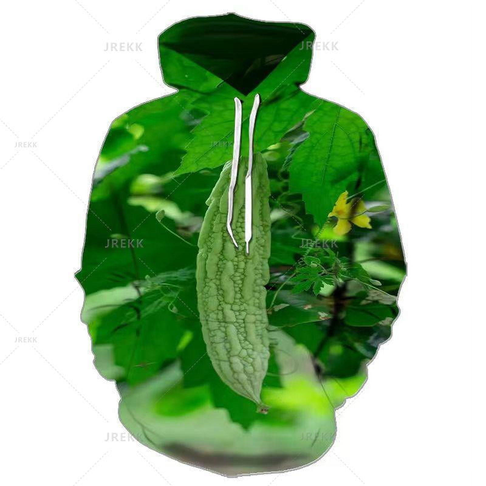 Autumn Winter hoodies Green Vegetable SWeater 3D Printed Handsome y2k ...