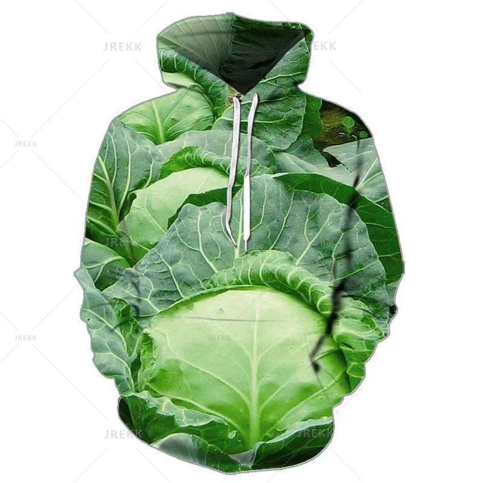 Autumn Winter hoodies Green Vegetable SWeater 3D Printed Handsome y2k ...