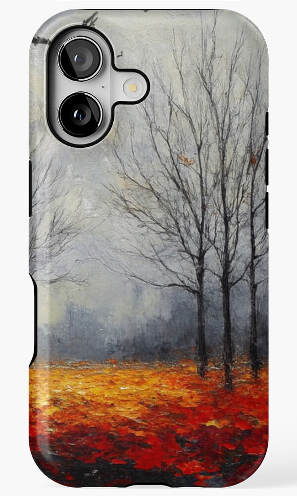 Autumn Woodland Landscape Birds Forest Scenery Design Phone Case for ...