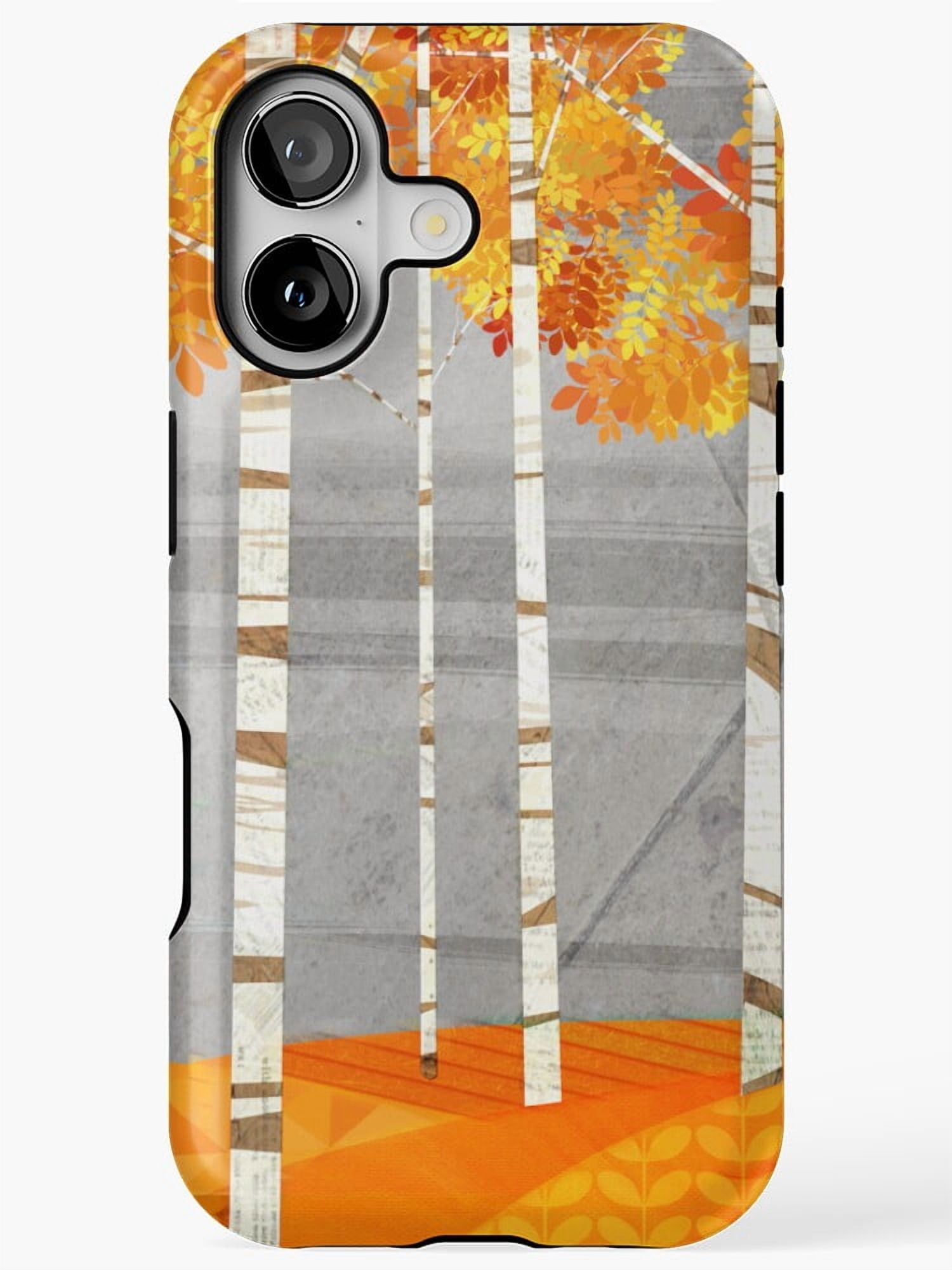 Autumn Woods Seasonal Fall Forest Landscape Phone Case for iPhone 11 12 ...