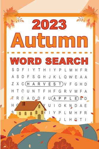 Pre-Owned Autumn Word Search Large Print: 100 Themed Puzzles by Omitaro ...