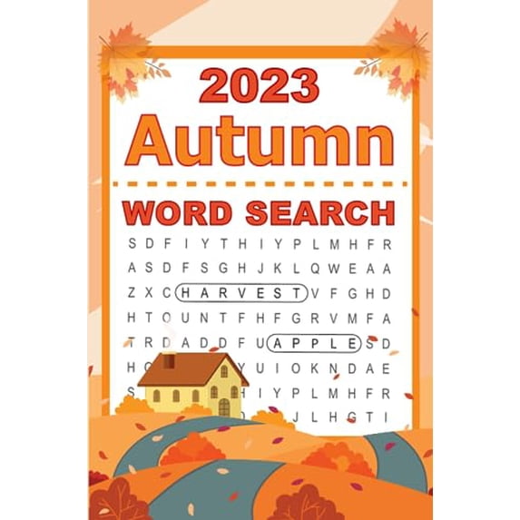 Pre-Owned Autumn Word Search Large Print: 100 Themed Puzzles by Omitaro ...