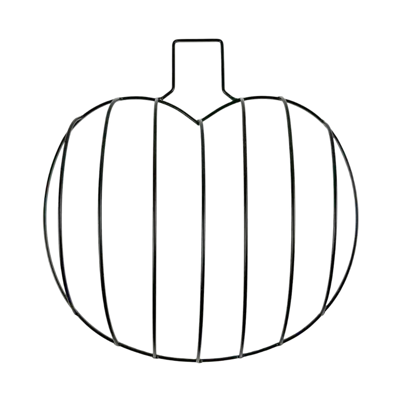 Autumn Wreath Pumpkin Metal Wire Frame for DIY Crafts Unique Floral ...