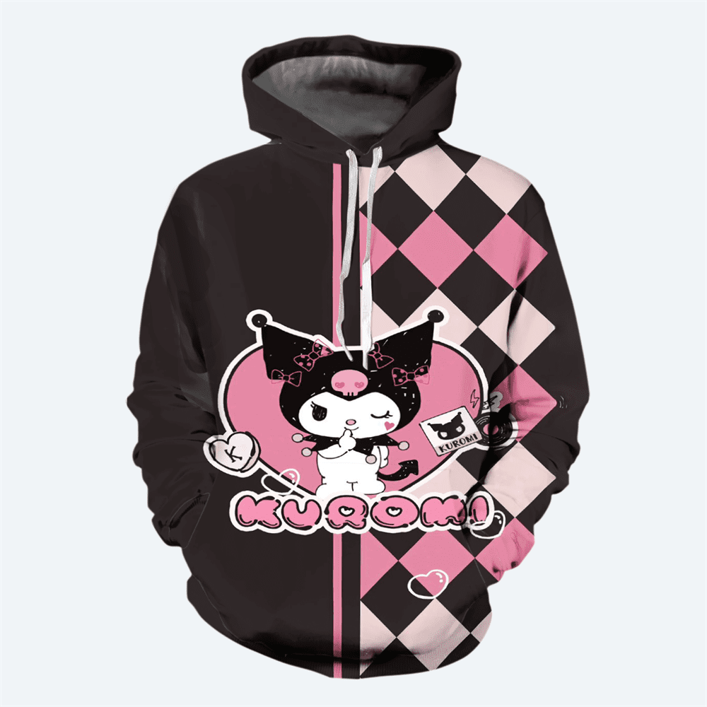 Autumn and Winter New Style Cartoon Hello Kitty Girl Hoodie 3D Print ...