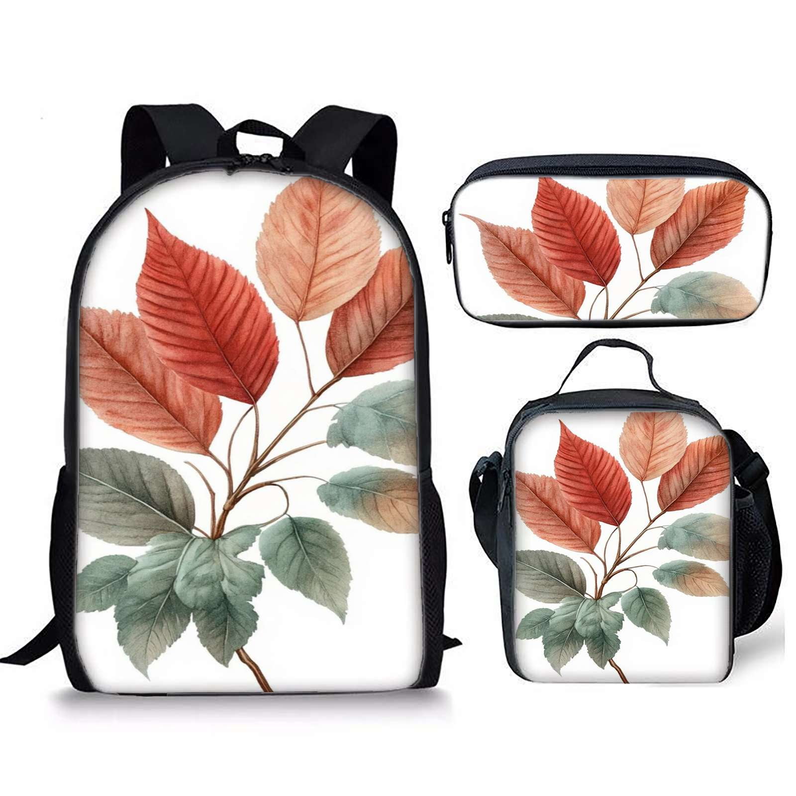Autumn branch watercolor leaves art Backpacks Bookbag Bags Rucksack ...