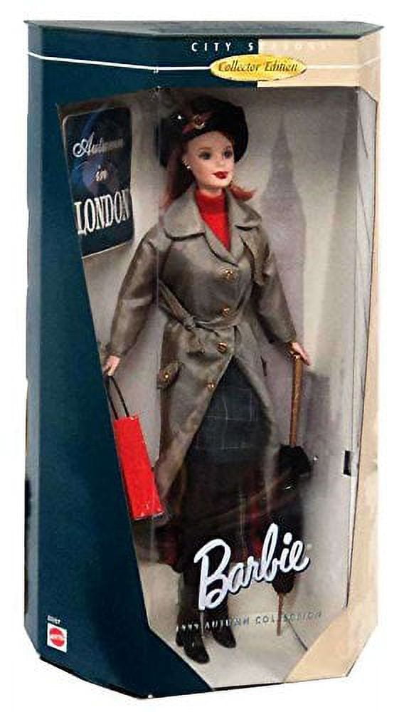 Free Shipping! Autumn in London Barbie Doll - City Seasons Collector ...