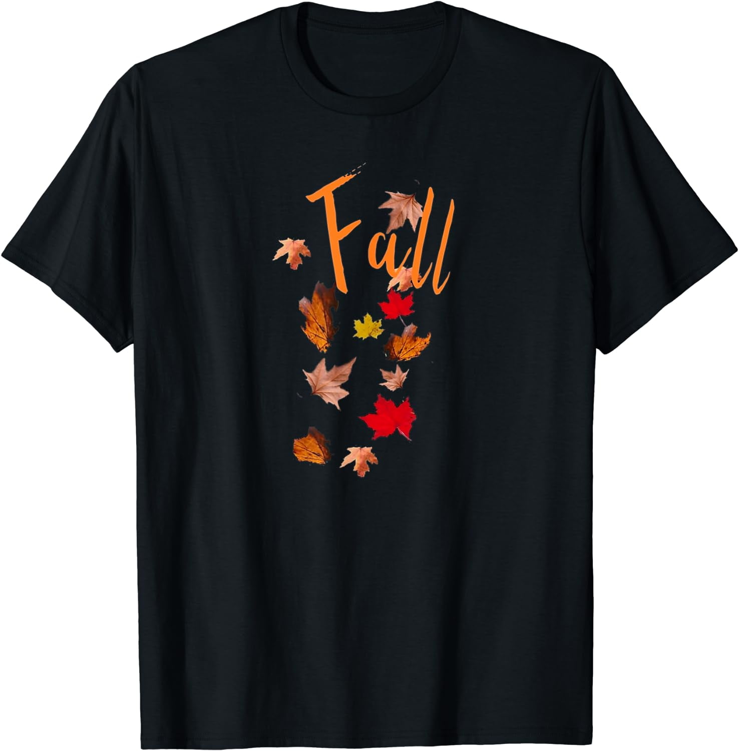 Autumn leaf T-Shirt - Walmart.com
