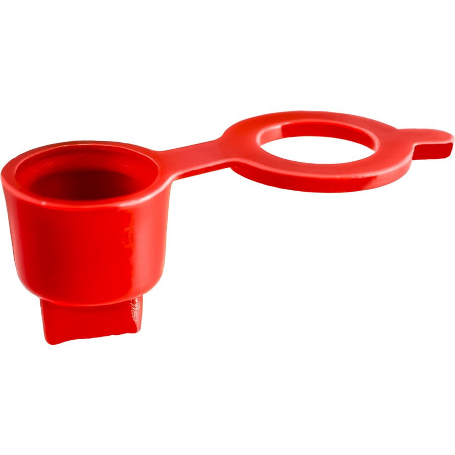 Auveco # 18110 Grease Fitting Cap Red Polyethylene. Qty 50. - Walmart.com