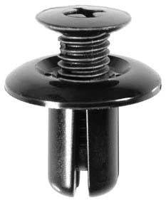 Auveco # 21146 Fits Kia Push-Type Retainer Black Nylon. Qty 15 ...
