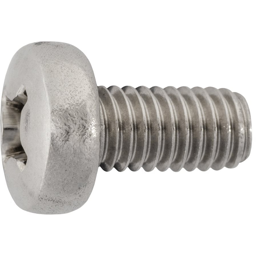 Auveco # 22888 M6-1.0 X 12mm Philips Pan Head License Plate Screw. Qty ...
